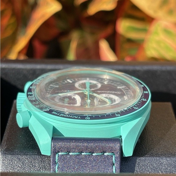 Swatch | Other | Omega X Swatch Speedmaster Mission On Earth Polar ...